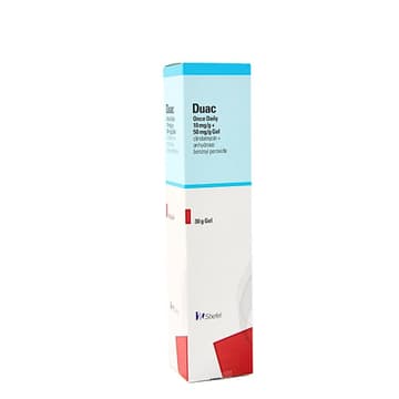 Buy Duac Once Daily Gel | Benzoyl peroxide / Clindamycin phosphate | UK ...