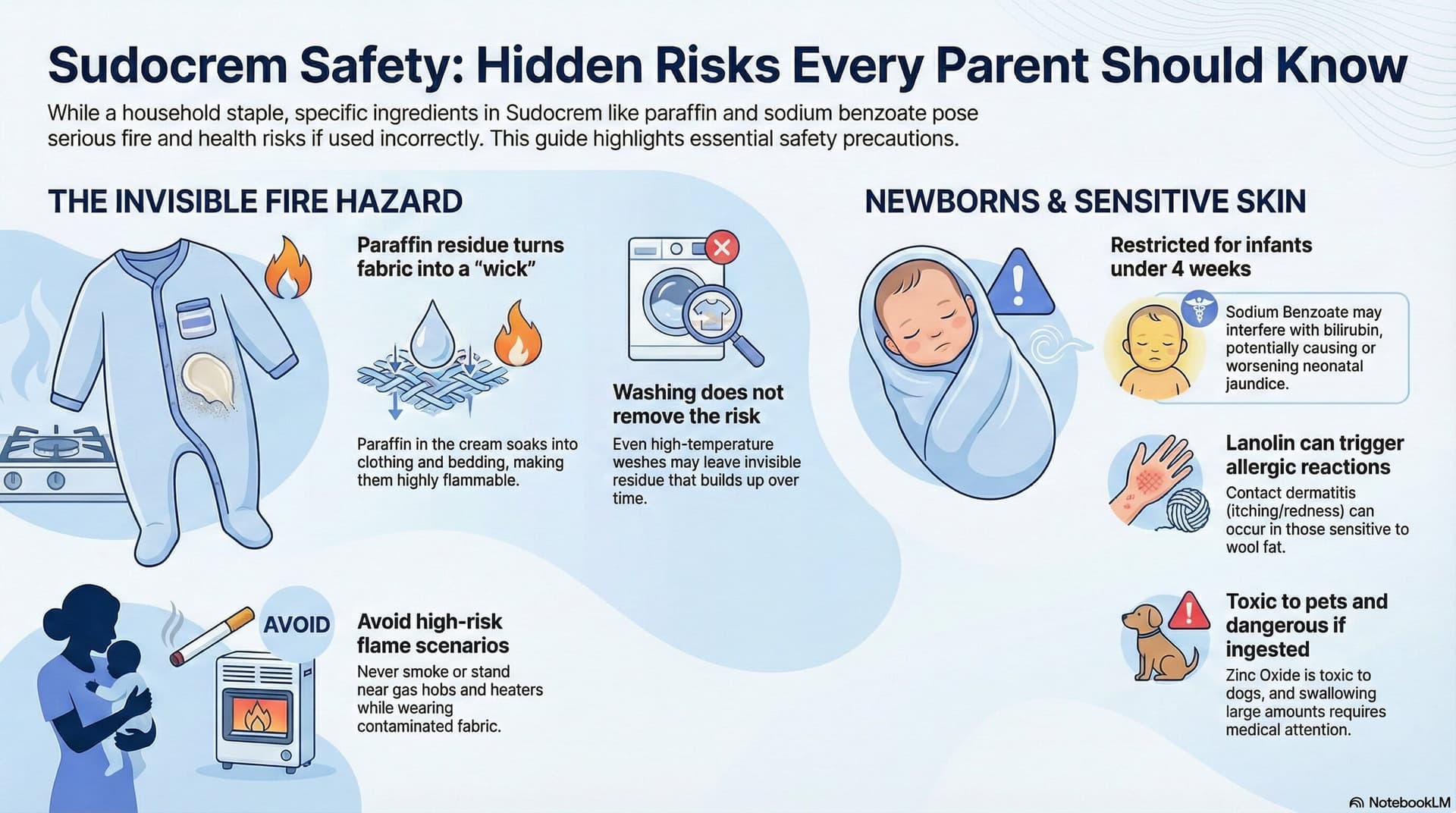 Dangers Of Sudocrem Explained: Fire Risks, Newborn Safety & Side Effects